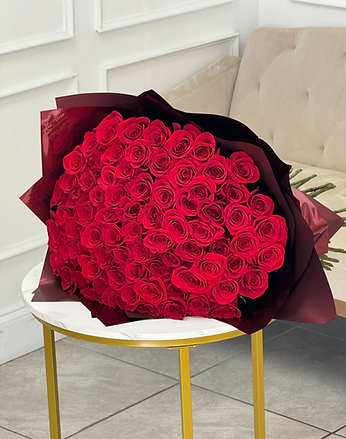 100 Red Rose Bouquet | Vancouver Flower Delivery